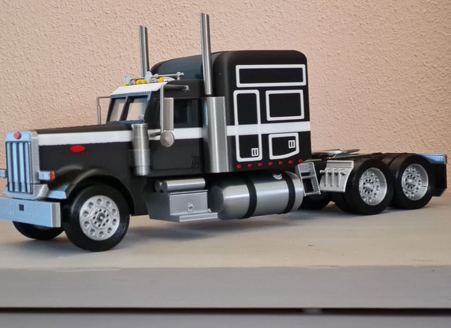 Peterbilt 379 American Semi Truck Fully 3D Printable Model - Etsy