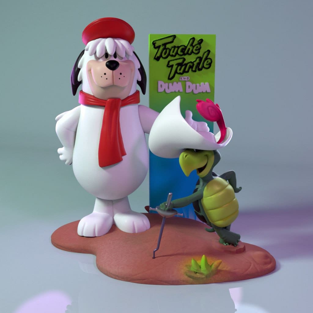 3D Figures of Famous Cartoon Characters , 3D Printer Stl Files - Etsy