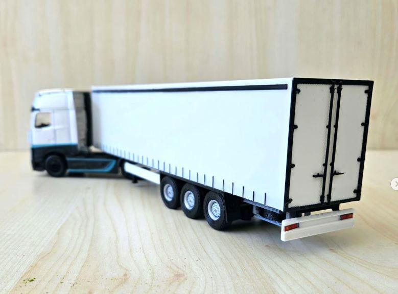 1:32 Scale Trailer Stl File for 3d Printers Full Model Printable ...