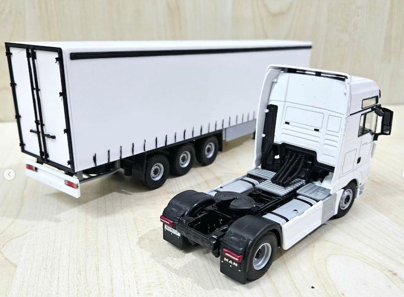 1:32 Scale Trailer Stl File for 3d Printers Full Model Printable ...