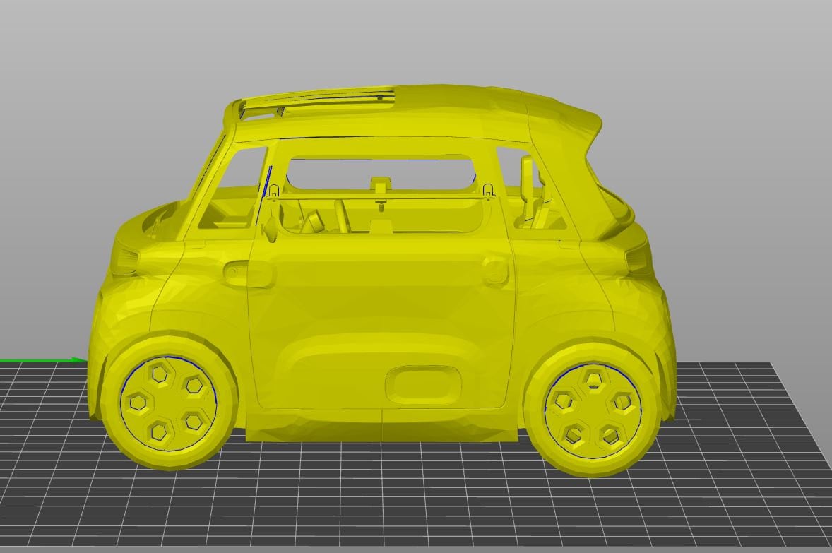 Citroen Ami 3D Stl File - Etsy