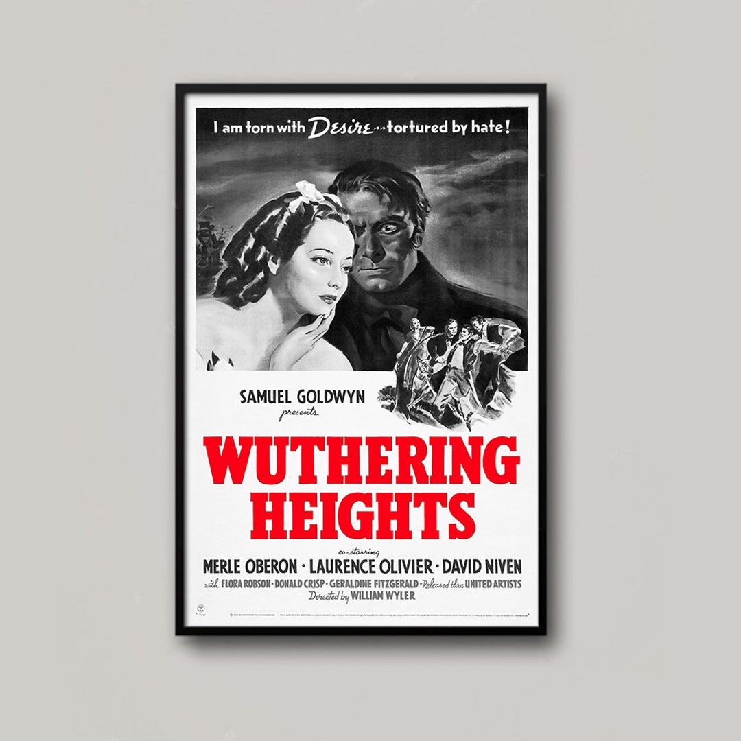 Wuthering Heights Poster Movie Poster Vintage Poster Wall Art Unique ...