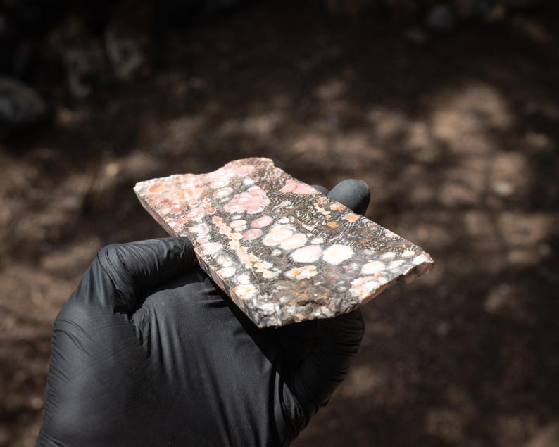 Galaxy Rhyolite Slab, Mirror Polish, Natural, Solar System in a Rock ...