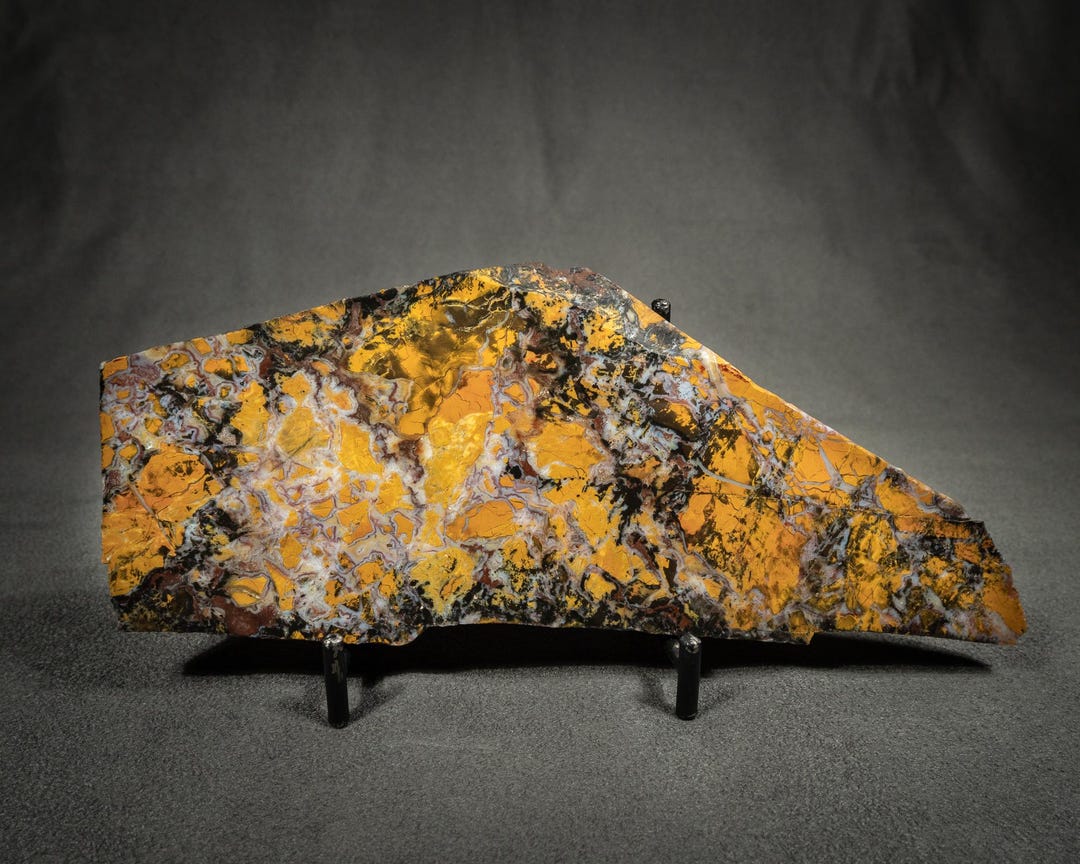 Brecciated Jasper, Polished Slab, Stone Canyon, Natural, Agate, Stone ...