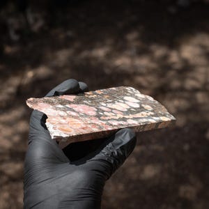 Galaxy Rhyolite Slab, Mirror Polish, Natural, Solar System in a Rock ...