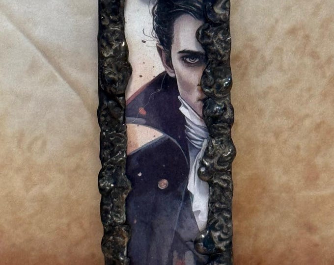 Handmade Soldered Glass Vampire Pendant: Artisan Vampirecore Jewelry - Etsy