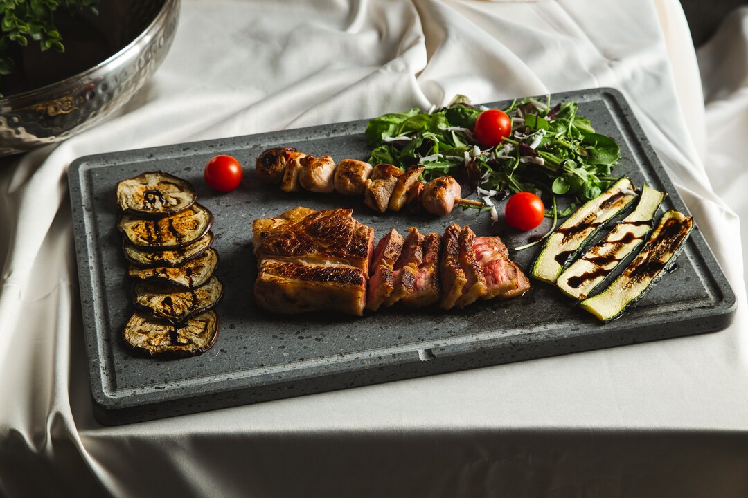 Lava Stone Plate Refractory Stone for Cooking Natural Stone From the ...