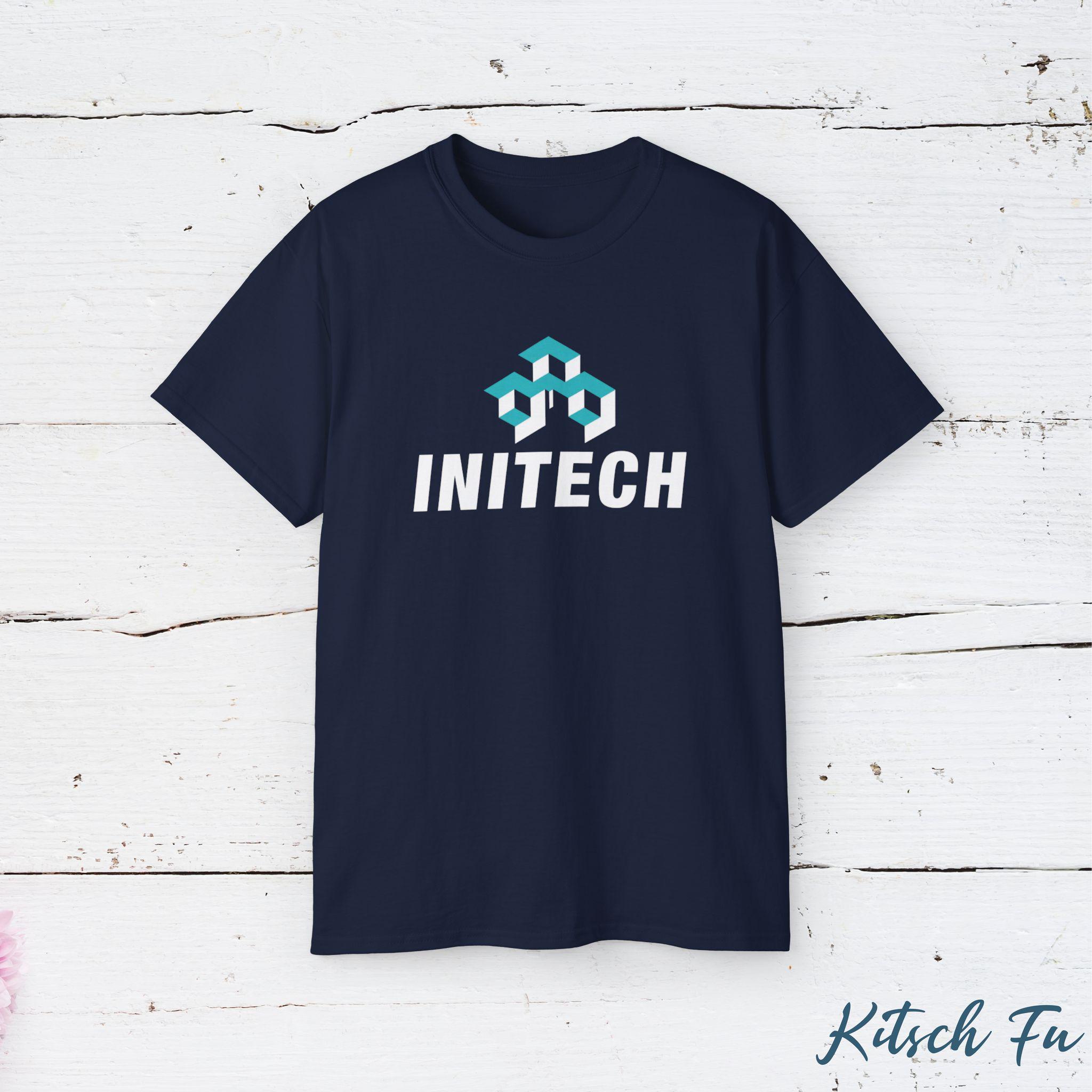 Initech Logo T-shirt | Office Space-inspired Fan Apparel | Hilarious Corporate Parody Tee | TPS ...