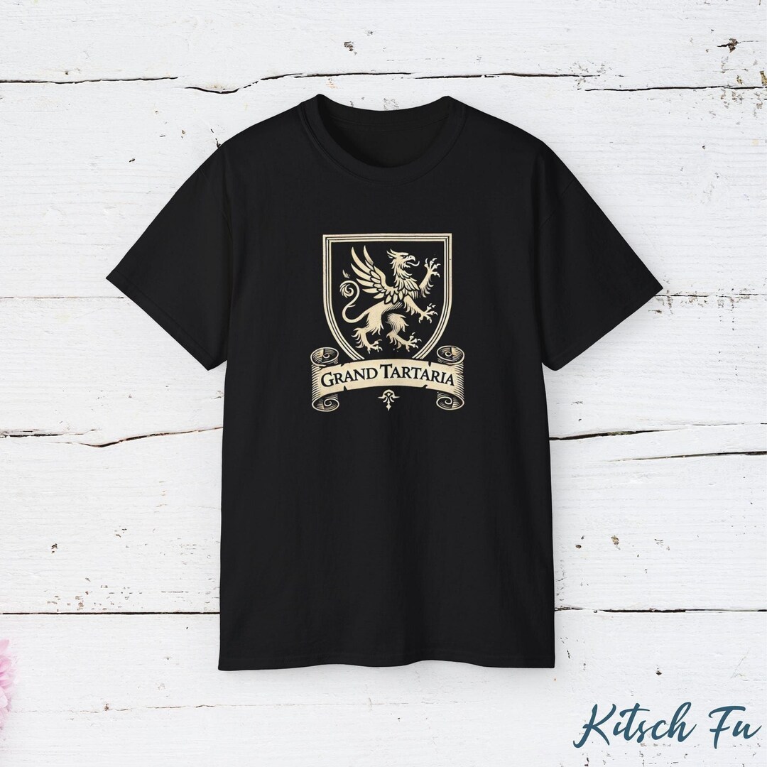 Grand Tartaria Shirt | Griffin Emblem Old World Tee | Vintage Tartary ...