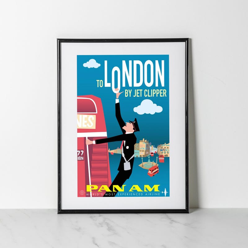 Pan Am Airlines - Etsy