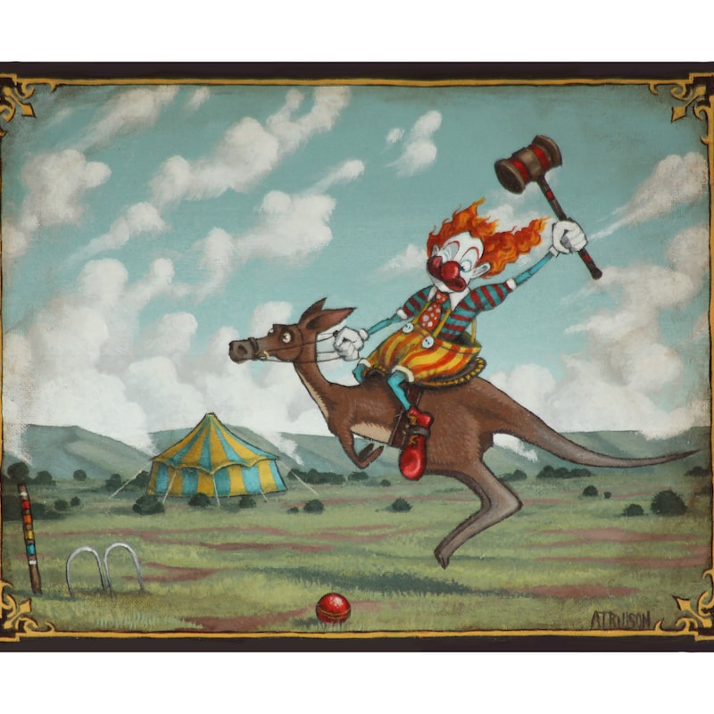 It Clown Painting - Etsy