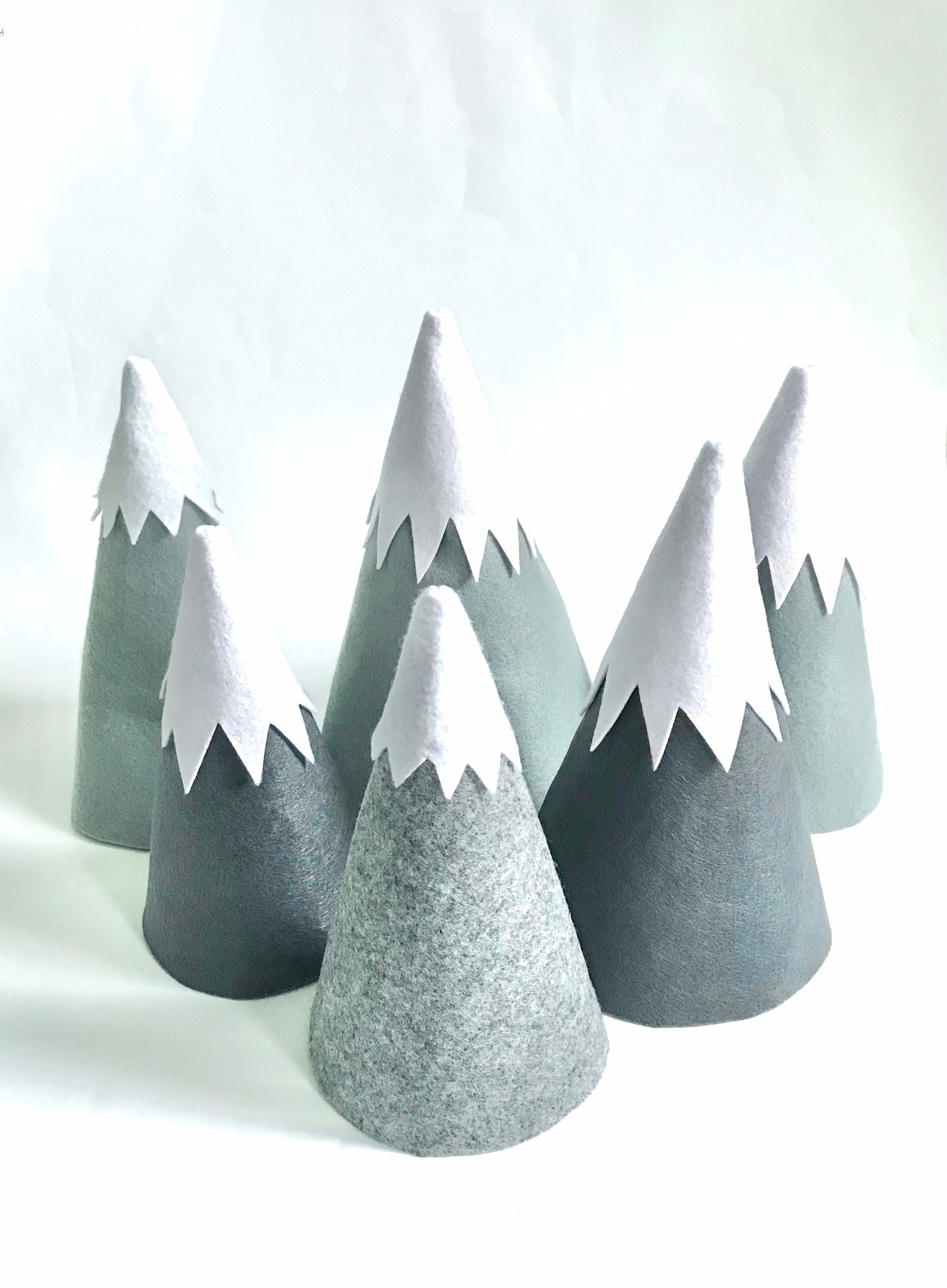 Felt Play Mat Accessories - Felt Mountain - Felt Volcano - Felt ...