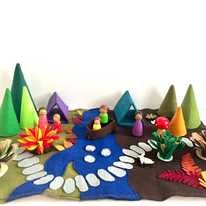 Forest Play Mat - Etsy