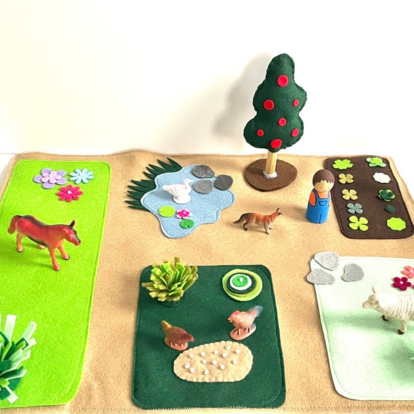 Farm Play Mat - Etsy