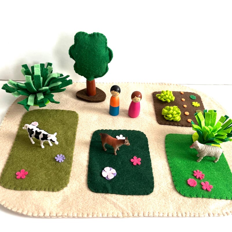 Farm Play Mat - Etsy