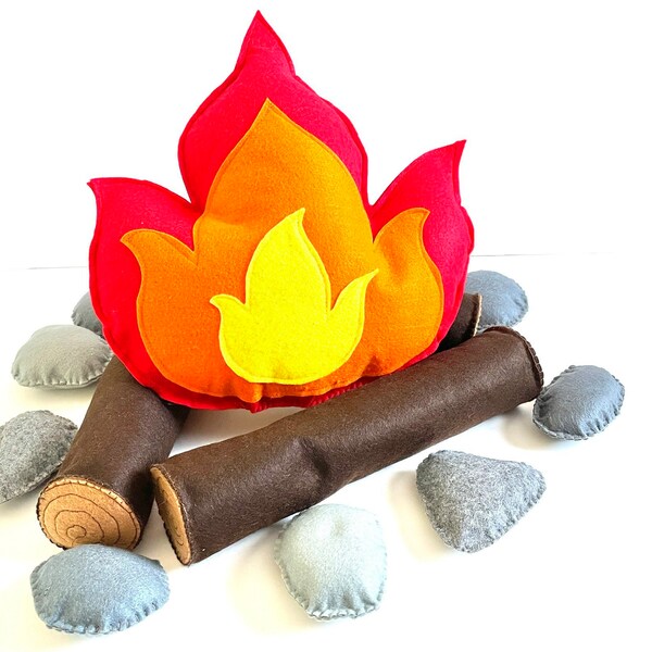 Felt Campfire - Etsy