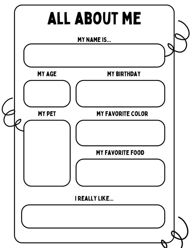 Kid Personalized Learning Binder - Etsy