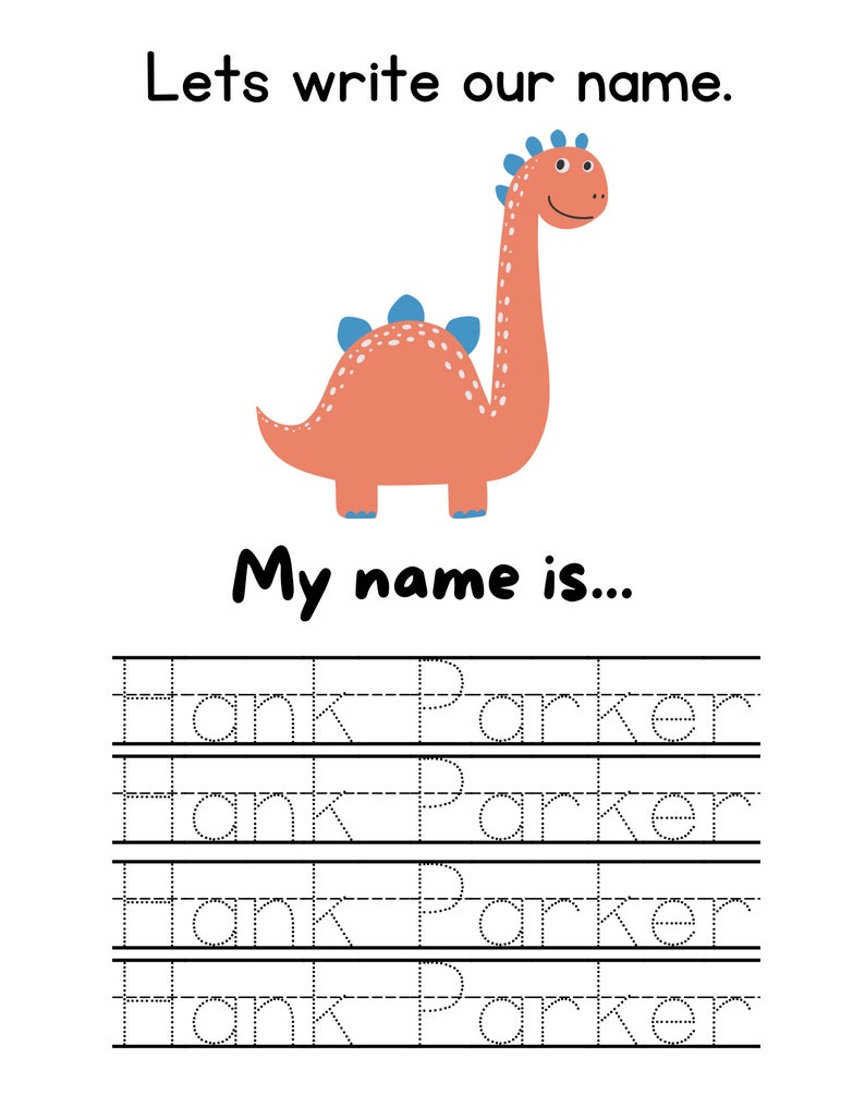 Kid Personalized Learning Binder - Etsy