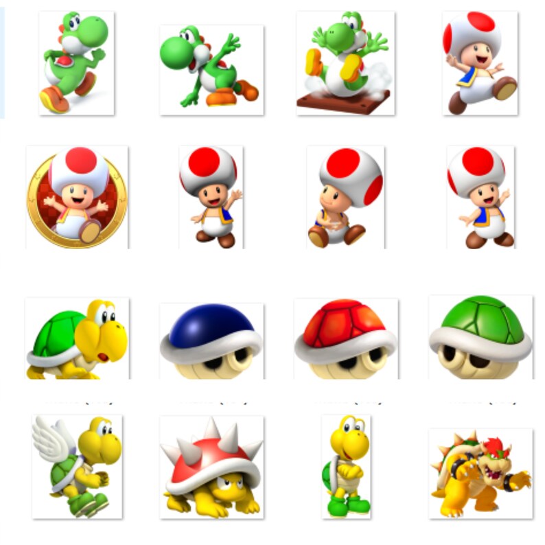 1200 Super Mario SVG Bundle for Cricut and Sublimation, Mario Cut Files ...