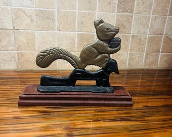 Vintage Squirrel Nutcracker | Davy Crackit | Cast Aluminum | Norpro Japan | 6" X 8" - Etsy