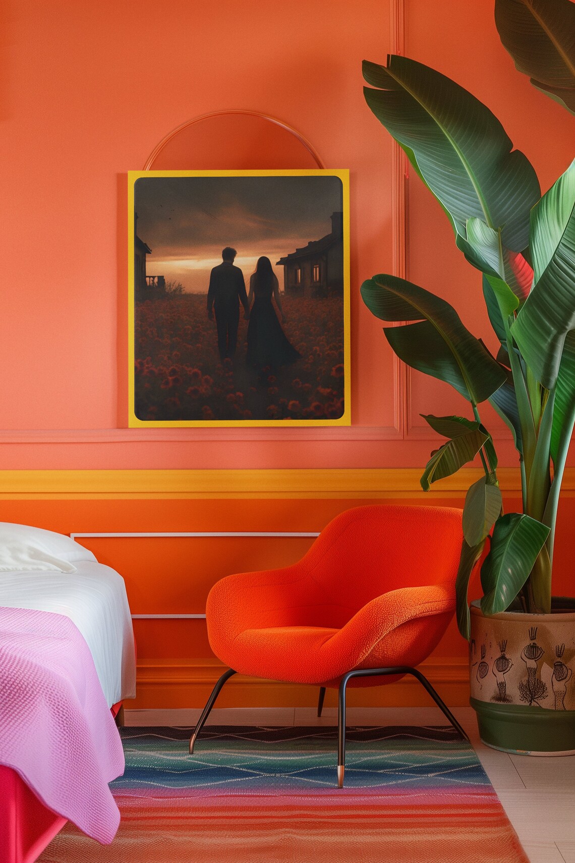 Walking Through Hell #2-eerie Dystopian Scene, Printable Art for a ...