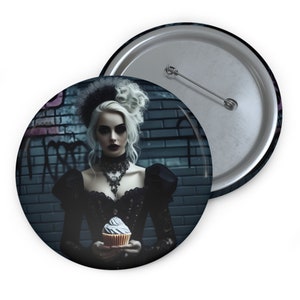Gothic Marie Antoinette Custom Pin Buttons #4 - Etsy