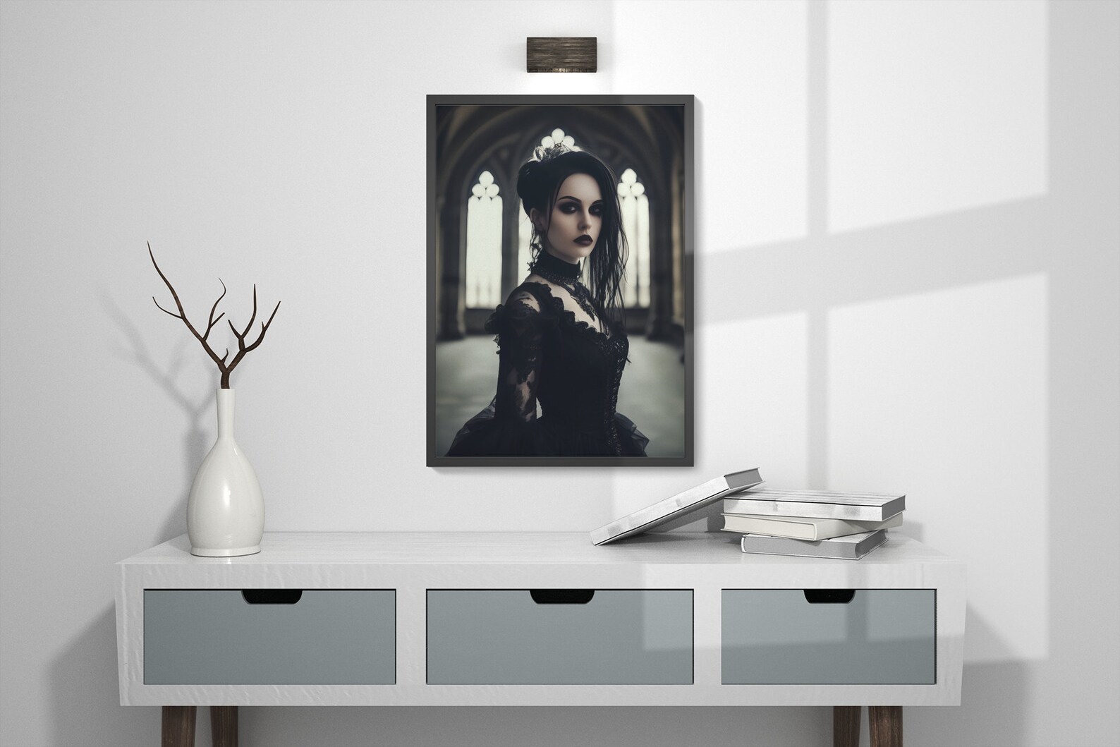 Dark Queen Gothic Art Print #5 - Digital Download, Wall Art Decor for ...