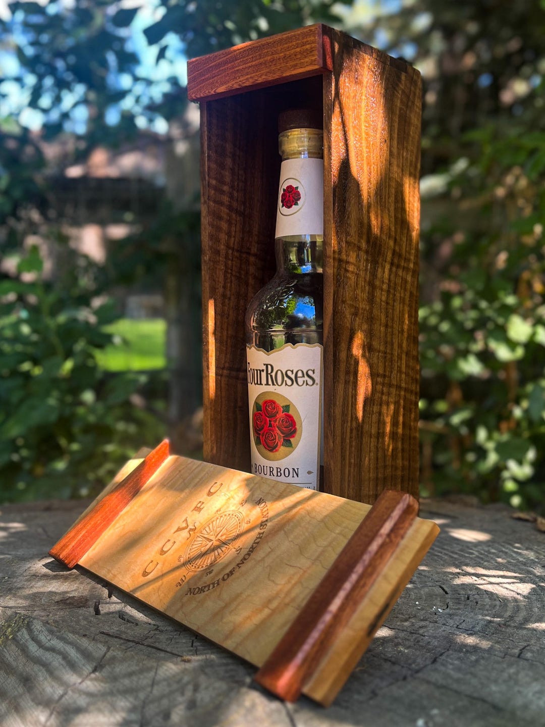 Custom Wooden Wine & Whiskey Box – Japanese Toolbox Design ...
