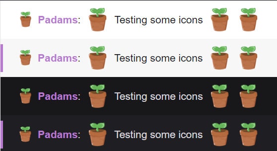 Twitch Sub Badges / Bit Badges - Potted Plant - Etsy