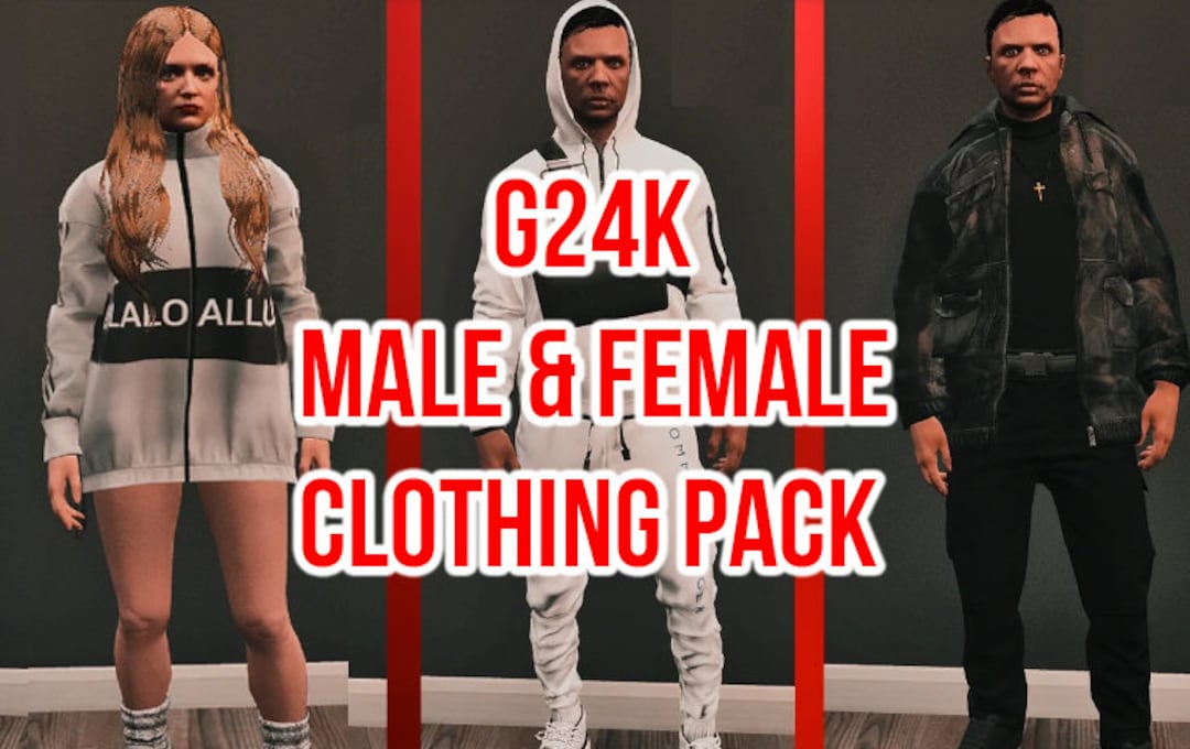 Fivem Male and Female Clothing Pack - Etsy