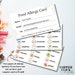 Editable Food Allergy Cards, Printable and Shareable Alert of Food ...