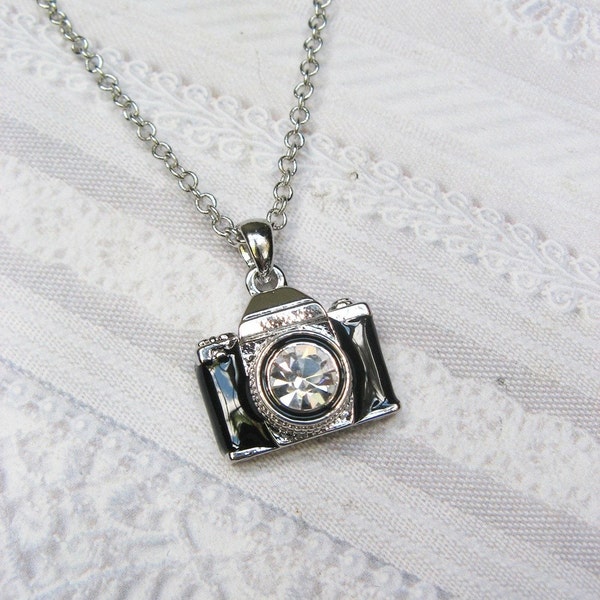 Camera Necklace - Etsy