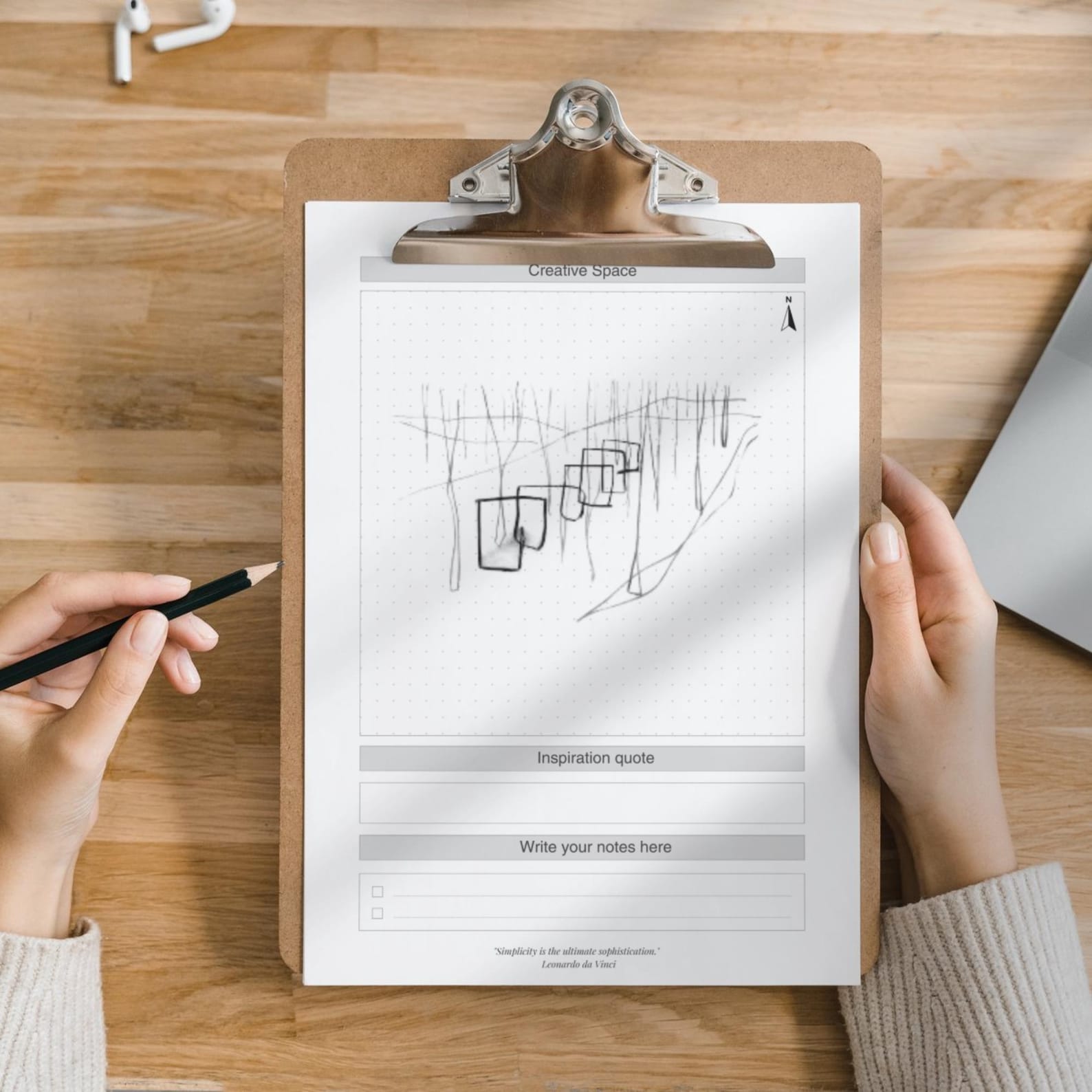 Architect Weekly Planner | Printable PDF for Architects & Interior ...