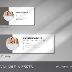 Email Signature Template Bundle for Architects and Interior Designers ...
