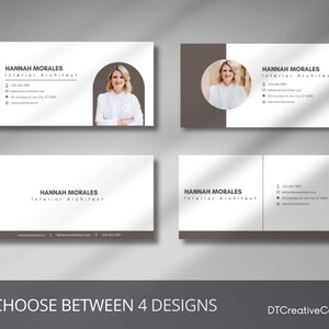Email Signature Template Bundle for Architects and Interior Designers ...