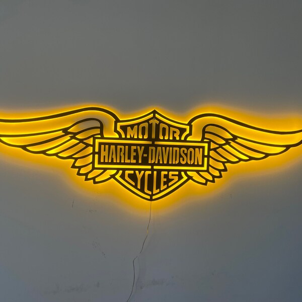 Harley Davidson Sign - Etsy