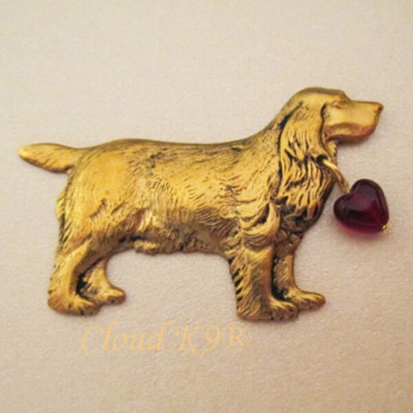 Cocker Spaniel Pin - Etsy