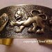 Rhodesian Ridgeback Cuff Bracelet & Lion. Vintage Style Jewelry Gift ...