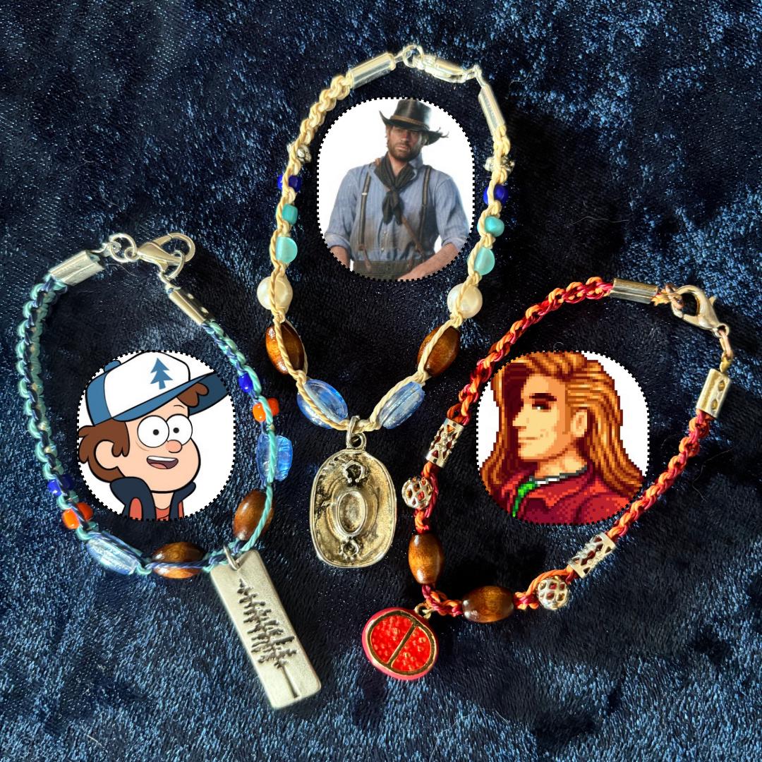 Custom Character Bracelets - Etsy