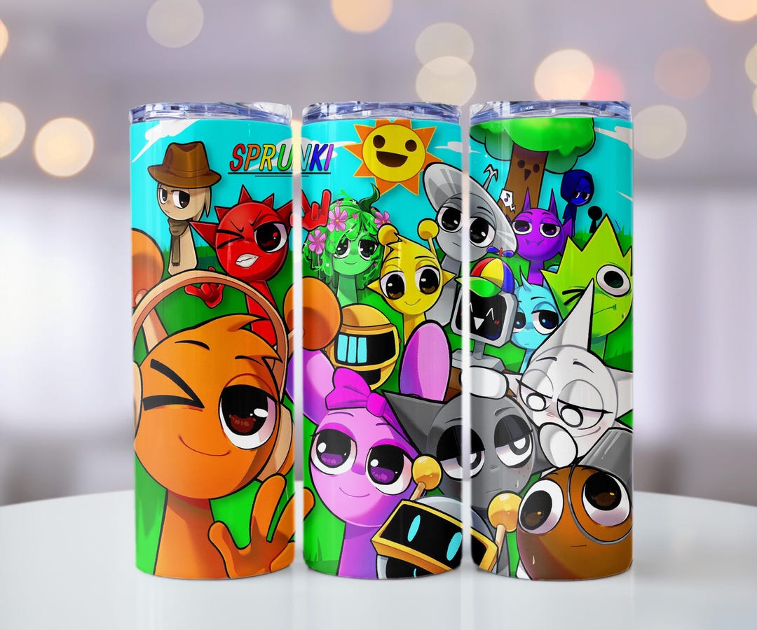 SPRUNKI V1 Stainless Steel 20oz 600ml Tumbler Coffee Tea Cup Reusable ...