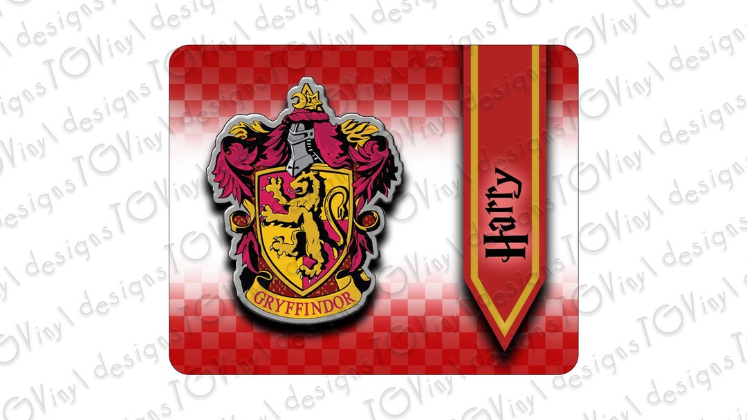 GRYFFINDOR Rectangle Mouse Gaming Computer Mousemat Pad Hogwarts Harry ...