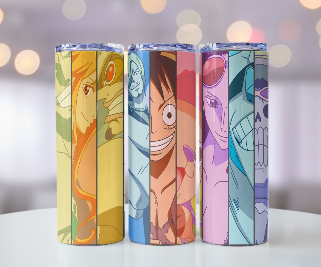 ONE PIECE PORTRAITS Stainless Steel 20oz 600ml Umbler Coffee Tea Cup ...