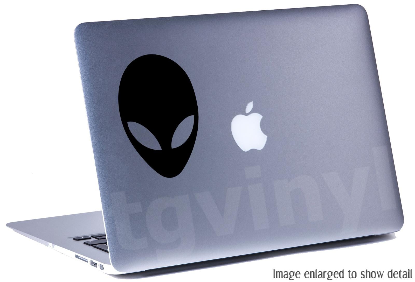5 ALIEN HEAD Vinyl Decal Sticker Car Window Laptop UFO Aliens Et ...