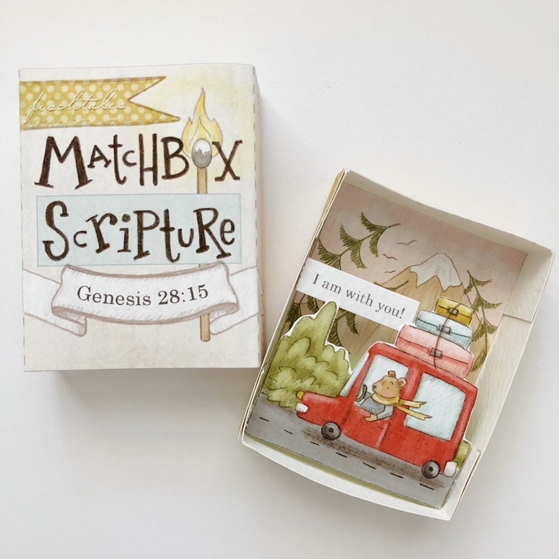 Matchbox Scripture Memory Verse PDF - Etsy