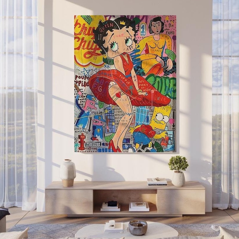 Betty Boop Poster - Etsy