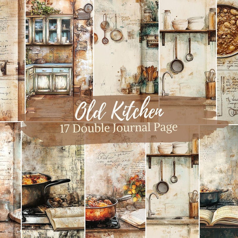 Cooking Junk Journal - Etsy