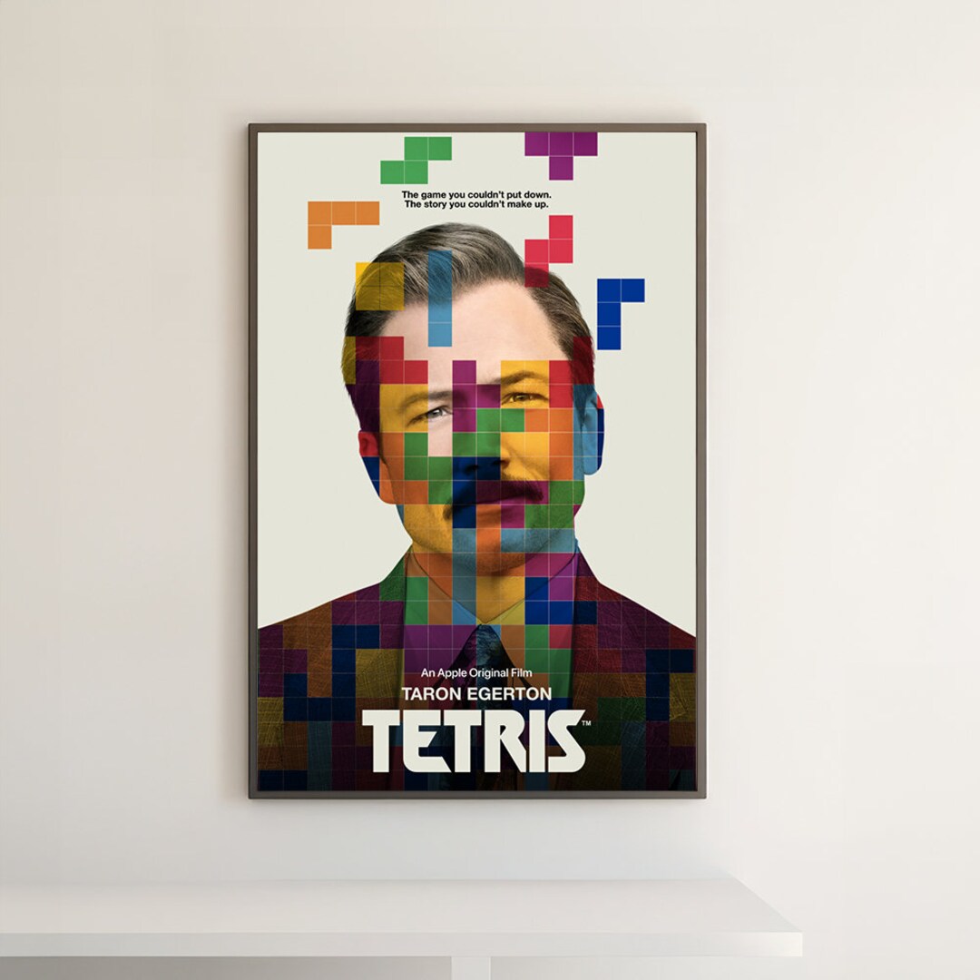 Tetris 2023 Movie Poster or Canvas Printing, Poster Wall Art, Home ...