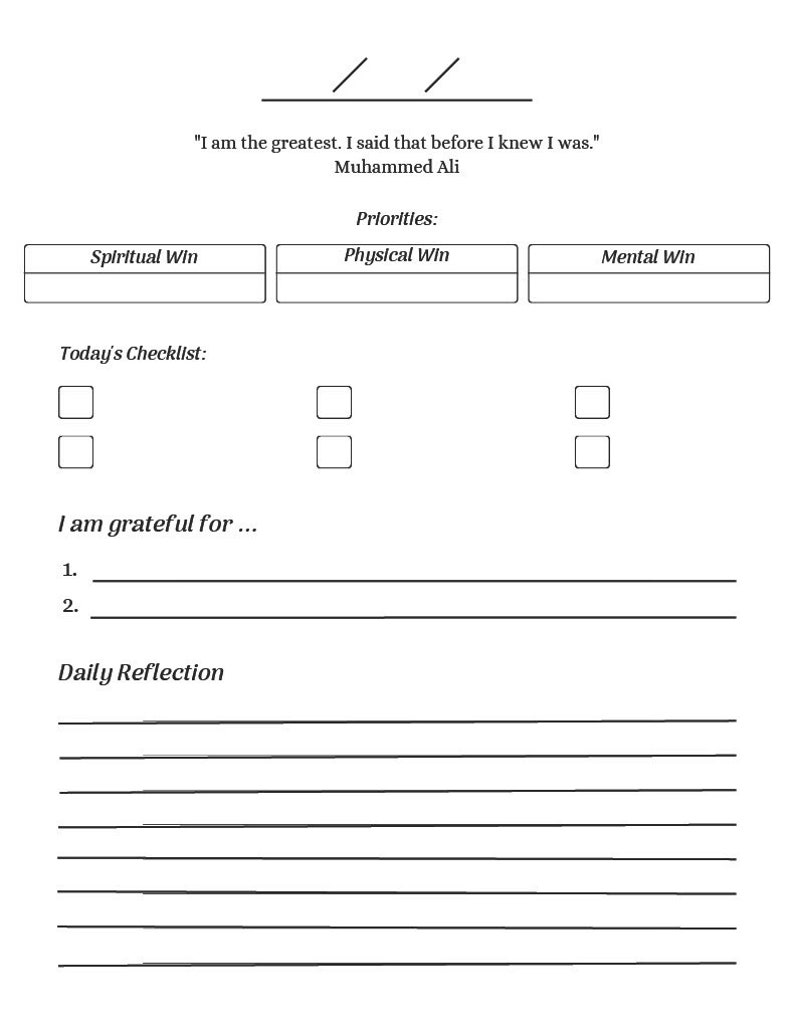 KAIZEN JOURNAL | Instant Download "transformative Digital Journal ...