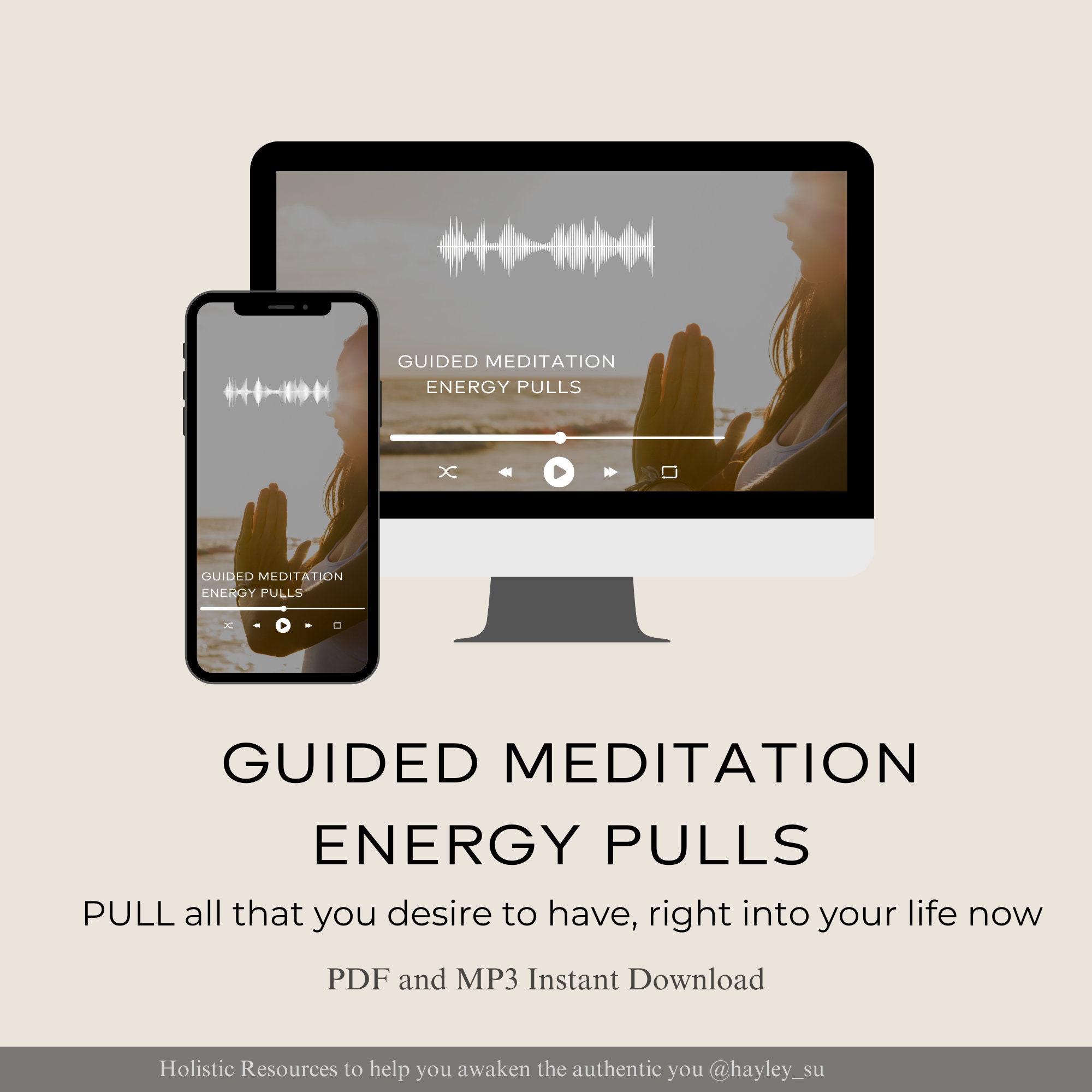 Guided Meditation Audio Mp3 Digital Download Guided Meditation Mp3 ...