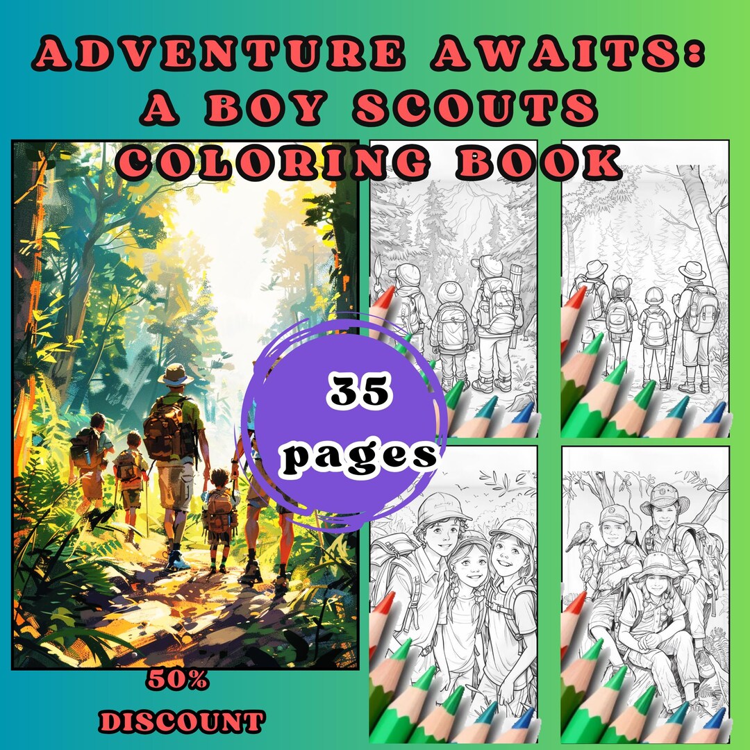 35 Boy Scouts Coloring Page, Adults Coloring Pages,for Kids Coloring ...
